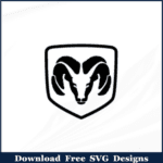 Dodge Ram Logo Free SVG Download | SVG & PNG Design-100%