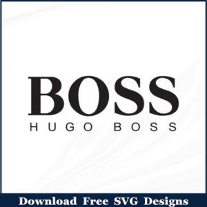 Hugo Boss Brand Logo Free SVG Download - Las Vegas Designs USA