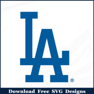 Los Angeles Dodgers MLB Free SVG Download
